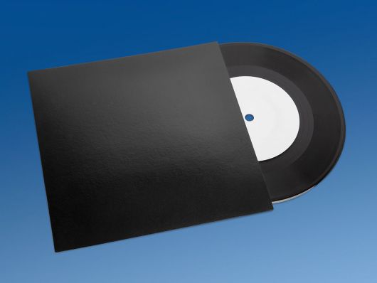 7” Cardboard Jackets - Black, No Holes | DiscoGuard