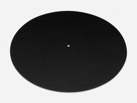 Felt Slipmat For Turntables - Black | DiscoGuard